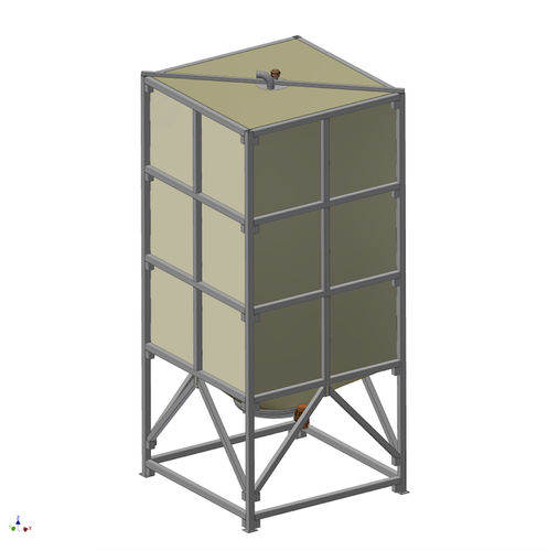 Storage tank - TREVIRA - COMAV - for food products / for grain / for ...