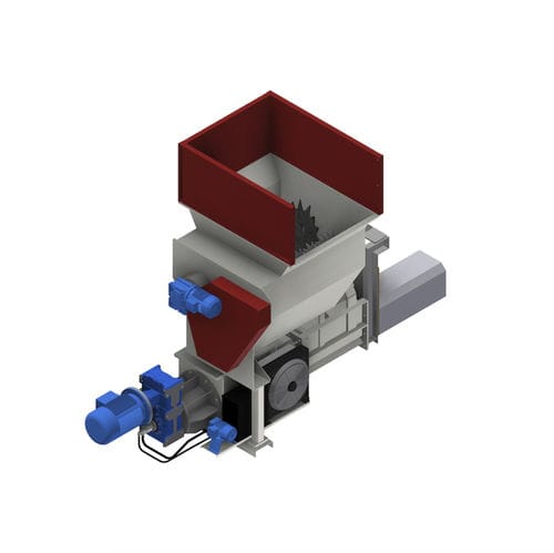 Single shaft shredder - EPS EP - COMAV - for plastic waste