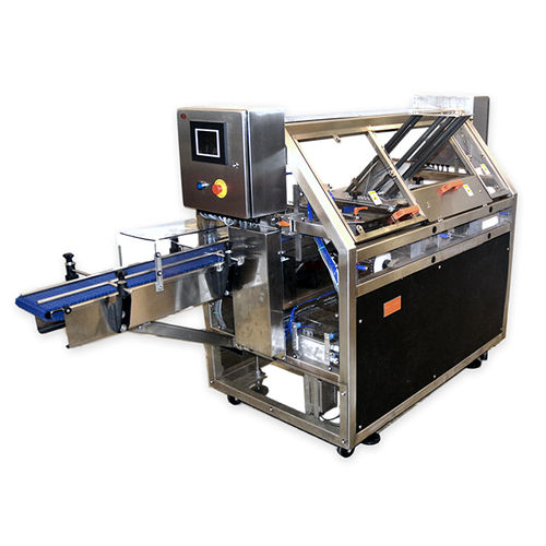 Automatic sleeving machine - K50 - Keymac Packaging Systems - for trays