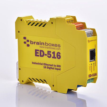 Digital I O module - ED-516 - Brainboxes - Ethernet / RS485 / TTL
