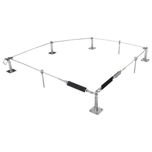 Horizontal lifeline - ABS-Lock SYS I - SafetyConcept s.a. - fall-arrest ...