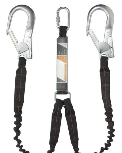 Double fall arrest lanyard - ABS Lanyard - SafetyConcept s.a.