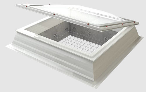 Construction fall arrest safety net - DomeFix - SafetyConcept s.a ...