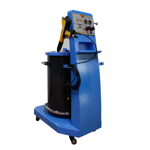 Powder coating machine with two electrostatic guns - COLO-800D-2 ...
