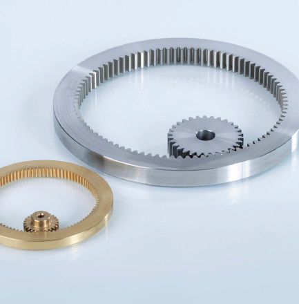 Spur gear - Nozag - straight-toothed / internal-toothed / brass