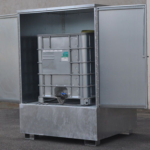 Cubitainer containment bund - 1000 l - DIFOPE - for IBC containers ...