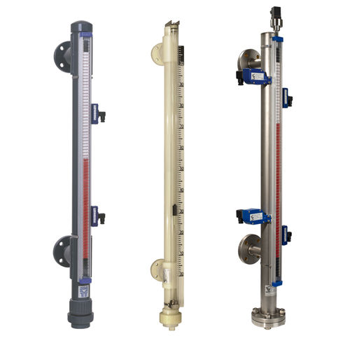 Liquid level indicator - LT series - TECFLUID - bypass / visual / magnetic