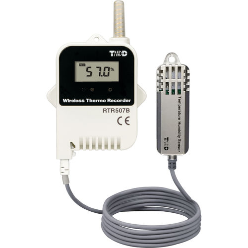 Temperature and humidity data logger - RTR507B - T&D Corporation ...