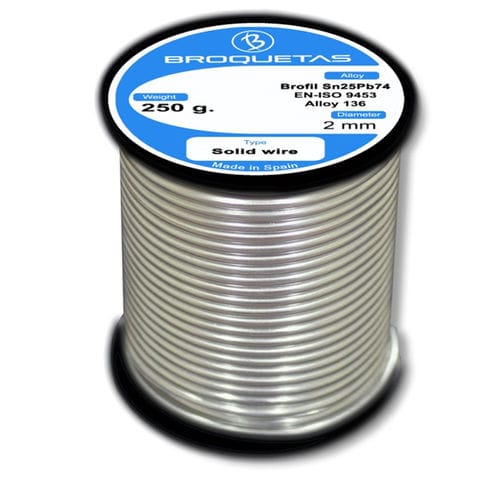 Lead-free soldering wire - BROFIL 25 - Broquetas - tin