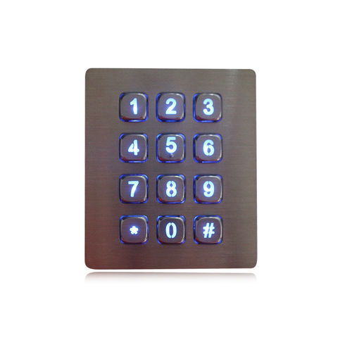 12-key keypad - K-TEK-A88KP-BL-DWP - Key Technology (China) Limited ...
