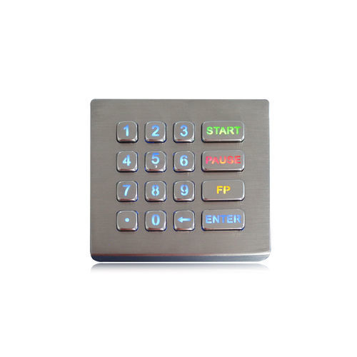 16-key keypad - K-TEK-A120KP-BL-DT-DWP - Key Technology (China) Limited ...