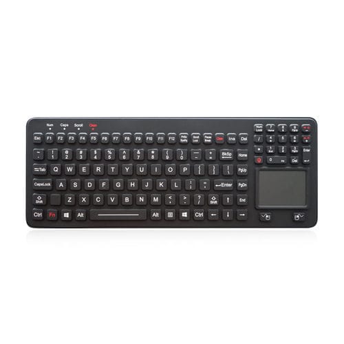 Silicone rubber keyboard - K-TEK-M366TP-KP-FN-BL-DT - Key Technology ...