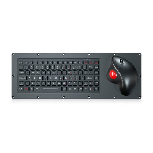 Panel-mount keyboard - K-TEK-M425-OTB-FN-BL-ML-BT - Key Technology ...