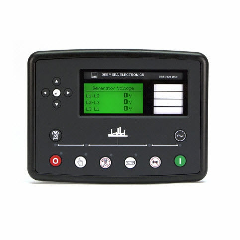 Generator set control panel - DSE7420 MKII - DES - automatic