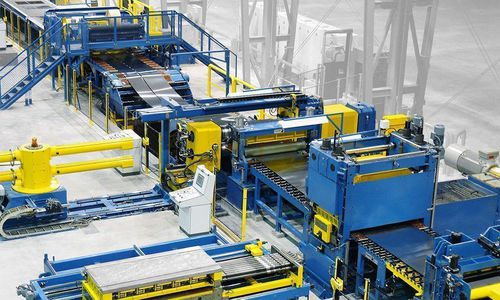 Coil cut-to-length cutting line - Fagor Arrasate S.Coop. - stacking ...