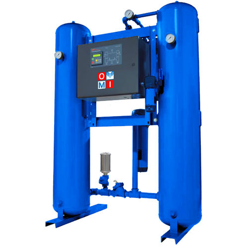 Heatless desiccant compressed air dryer - HLA series - OMI Officine ...