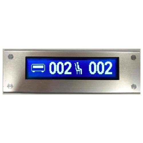 LCD display - Tattile srl - passenger information / custom