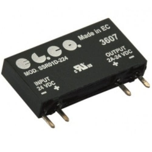 PCB solid state relay - SSR0 series - EL.CO. - 240VAC / 24VDC / 48VDC