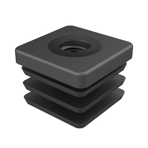 Threaded insert - VER - ISC PLASTIC PARTS - polyamide / square / for ...