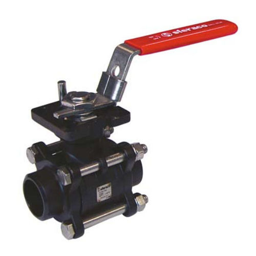 Ball valve - 737 series - SFERACO - lever / hydraulic / for steam