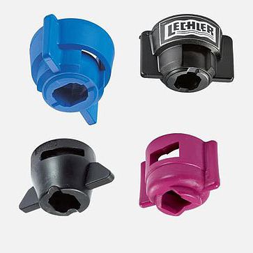 Bayonet cap - Lechler - press-fit / round / plastic