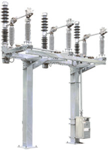 Medium-voltage disconnect switch - Mark VI - S&C Electric Company - outdoor