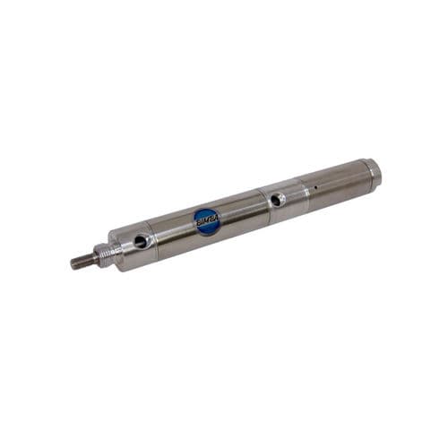 Pneumatic cylinder - 040.011/0.011-D - Bimba - stainless steel ...
