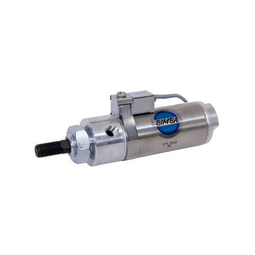 Pneumatic cylinder - MRS series - Bimba - stainless steel / robust ...