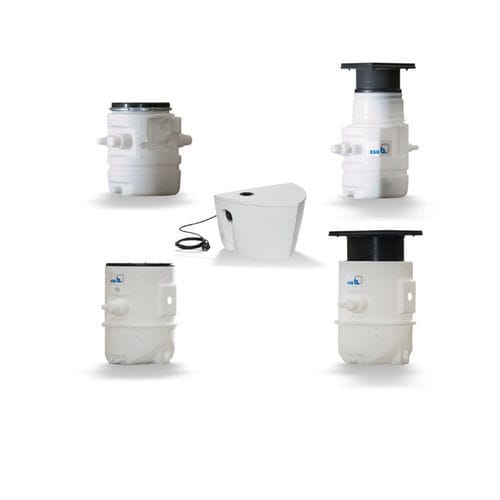 Compact sewage lifting unit - Ama-Drainer-Box series - KSB