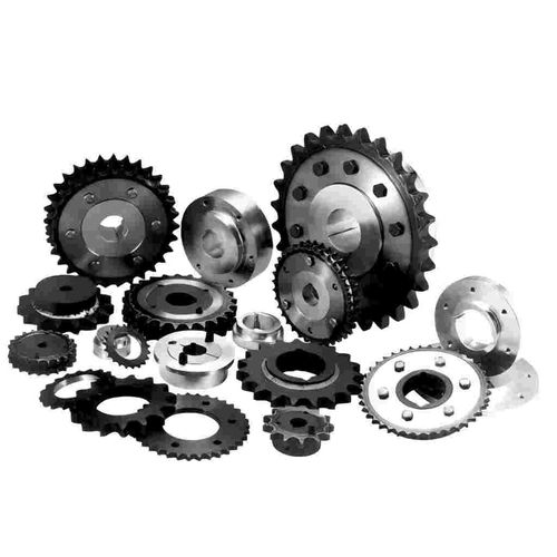 Chain sprocket - Ocean Industry - helical-toothed / double / carbon steel