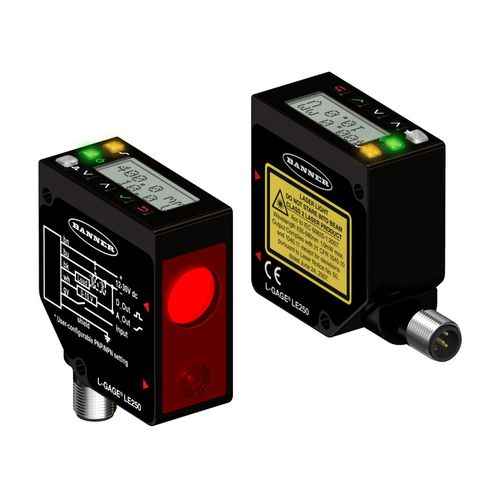 Laser triangulation distance sensor - LE SERIES - BANNER ENGINEERING ...