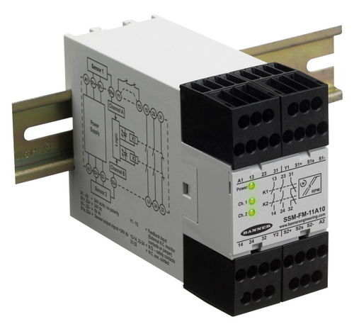 Electronic rotational speed monitor - SSM - BANNER ENGINEERING CORP.