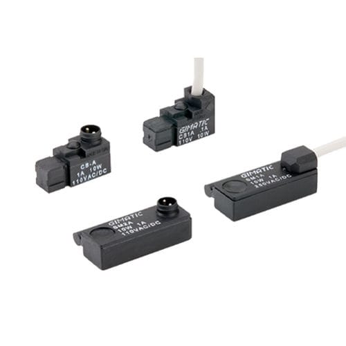 Linear position sensor - NO-LED series - GIMATIC - non-contact / magnetic