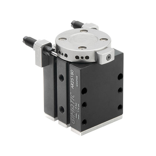 Pneumatic actuator - AR - GIMATIC - rotary / compact / positioning