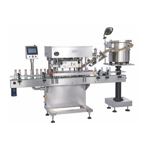 Linear capping machine - ZYG150 - Shanghai Ke Si Packing Machinery Co.,Ltd. - automatic / for ...