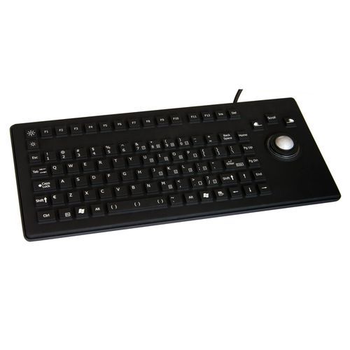 Silicone rubber keyboard - RKCT92 series - NSI - desktop / with ...