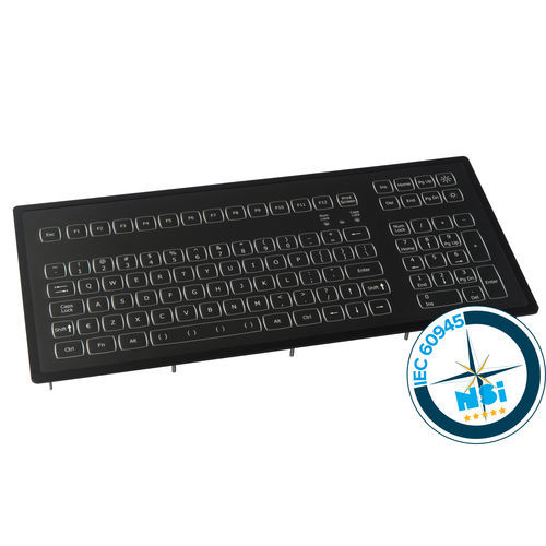 Panel-mount keyboard - KSM103-MC1 series - NSI - with mechanical keys ...