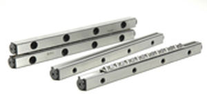 Slide rail - NB-6400 - DELTRON - steel / crossed roller / precision