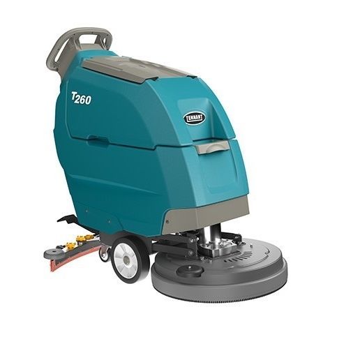 Walk-behind scrubber-dryer - T260 - Tennant - battery-powered / compact