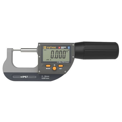 Outside micrometer - S_MIKE PRO - SYLVAC - digital / high-speed ...