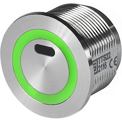 Touchless push-button switch - TTS series - SCHURTER - sensitive / waterproof / robust