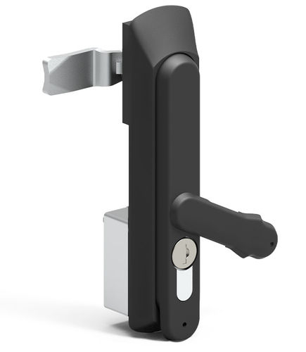 Electronic lock - 601 - Mesan Locks - handle / cabinet / brass