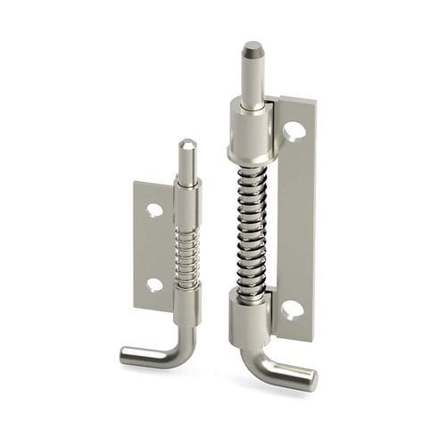 Concealed hinge - 289 - Mesan Locks - stainless steel / screw-in / door