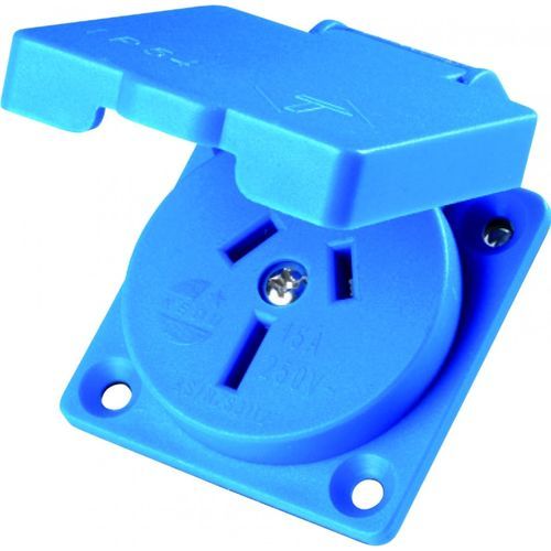 Wall-mounted electrical socket - 030-K - COMESTERO SISTEMI - built-in ...