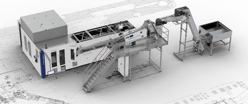 Bottle blowing-filling-capping machine - KRONES - container / preform