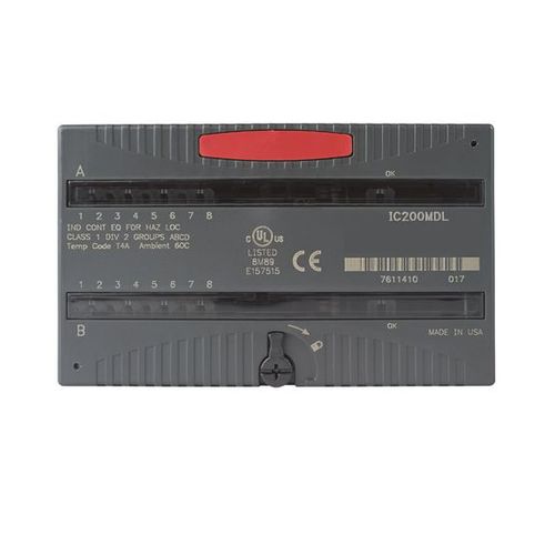 16-I/O input module - IC200MDL240 - Emerson - compact / high-density