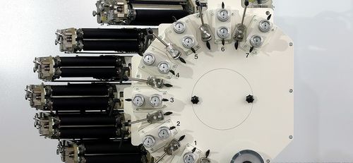 Inkjet printing machine - DW 12 - Hinterkopf - digital / for labels ...