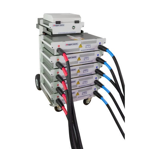 Circuit breaker testing device - BALTO Modular - MEGGER - current ...