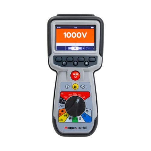 Multifunction tester - IMT100 - MEGGER - voltage / insulation / continuity