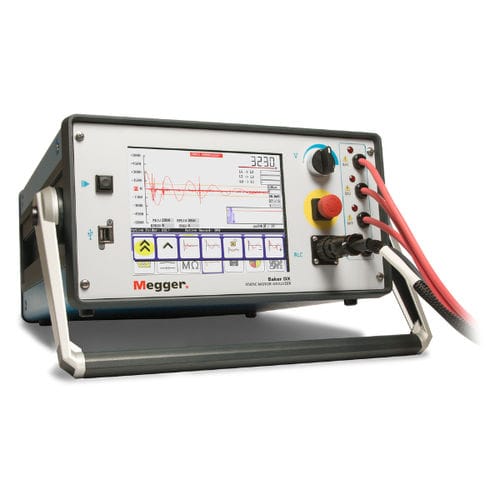 Impedance tester - Baker DX - MEGGER - insulation / capacitance / phase